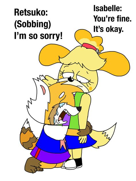 Retsuko Whimpers On Isabelle By Elijahtainocintron On Deviantart