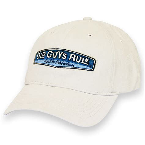 Old Guys Rule Baseball Cap Aged To Perfection Old Guys Rule