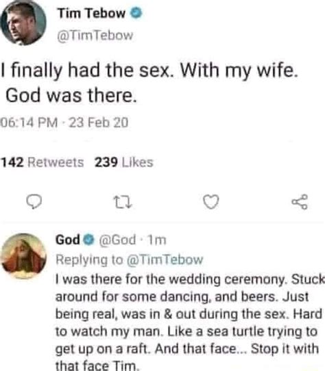 Tim Tebow I Finally Had The Sex With My Wife God Was There 06 Pm 23