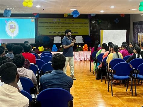 Vigneshwaran T On Linkedin Gratitude Alumnihomecoming Csiece Educationmatters Inspiration