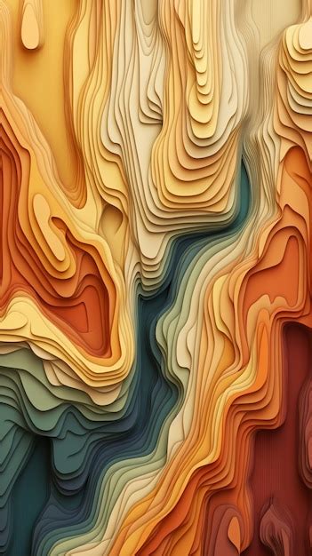 Free Photo Abstract Wavy Background