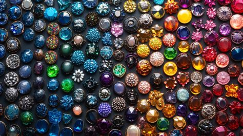 Free Colorful Assorted Buttons Photo Buttons Colorful Assorted