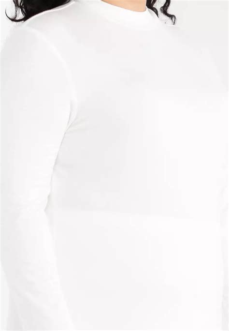 Buy Lubna Plus Size High Neck Inner Online Zalora Malaysia