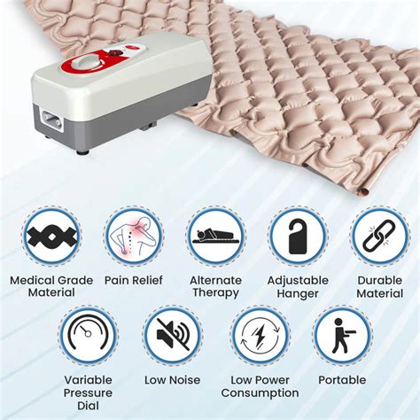 Easycare Bubble Type Anti Decubitus Air Mattress With Air Pump