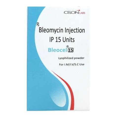 15 U Bleomycin Injection At Rs 509vial Anti Cancer Injection In