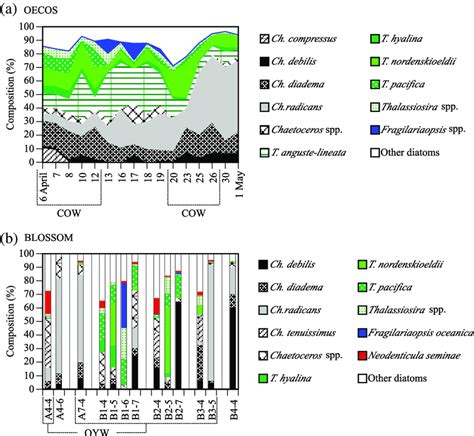 Composition Of Major Diatom Species Measured By Sem To Total Diatom