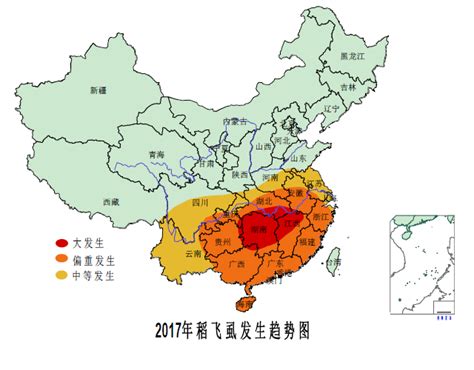 2017年全国水稻主要病虫害发生趋势预报 植保资讯 农资网