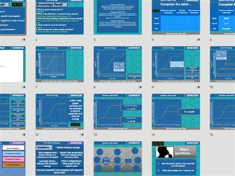 Aqa Gcse Physics P6 Particle Model Of Matter Complete Scheme Editable Lessons Worksheets