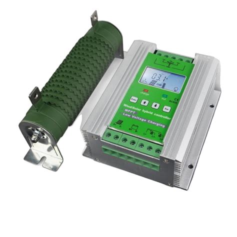 Mppt Hybrid Wind Solar Charge Controller 1166a Maximum Current Lcd