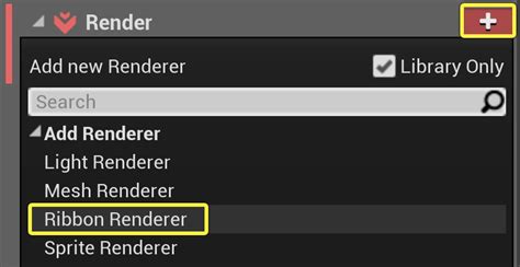 Create A Ribbon Effect In Niagara Unreal Engine Documentation