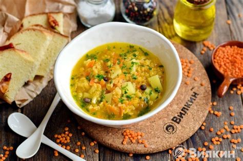 Суп из красной чечевицы (без мяса): как приготовить, рецепт с фото ...