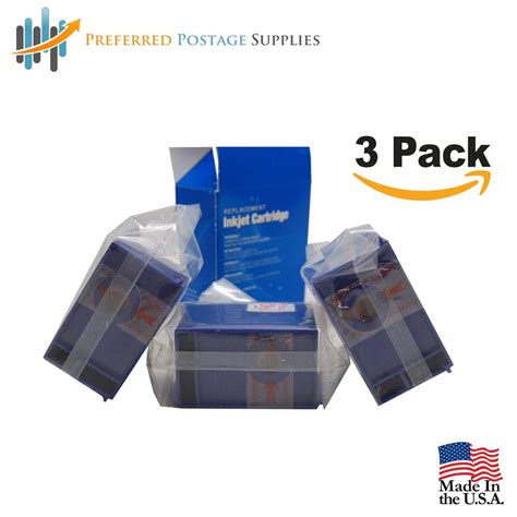 Preferred Postage Three Pack Saves You Money Pitney Bowes 793 5 Red