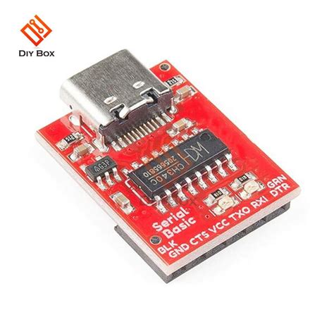 CH340C TYPE C USB 3 3โวลต5โวลตเพอ TTL อะแดปเตอรอนกรมโมดลบสแปลงชป ISP สอสารเชอมตอ