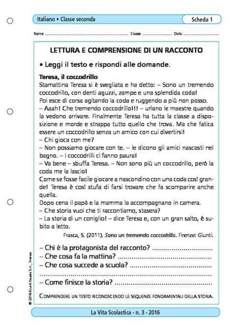 Lettura E Comprensione Di Un Racconto Giunti Scuola Racconto Idee