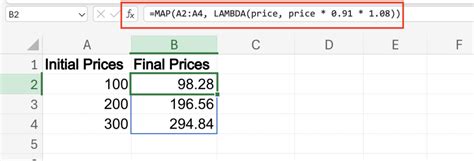 Excel Map Function Tutorial Transform Arrays Efficiently 2025 Guide