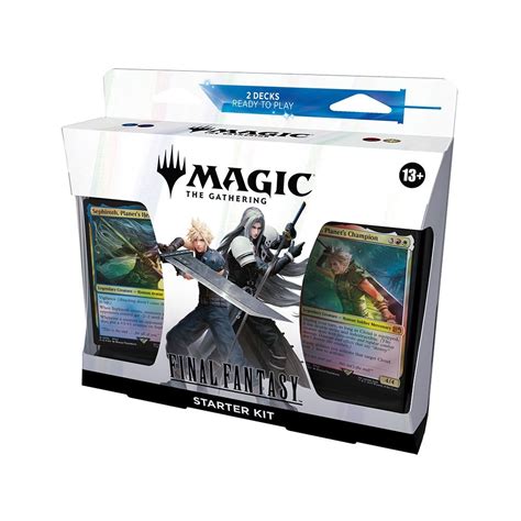 Magic The Gathering Final Fantasy Starter Deck Box Steel City