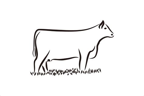 Angus Cow Cattle Meat Logo Design Graphic By Artpray · Creative Fabrica