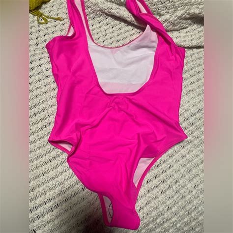 Amazon Swim New Womens High Cut Low Back One Piece Swimsuit Poshmark