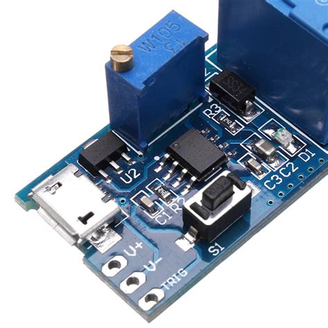 10pcs 5v 30v Wide Voltage Trigger Delay Timer Relay Conduction Relay Module Time Delay Switch