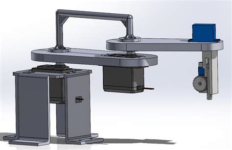 Hello This Is The Sw Assembly Of Scara Robot Reno It Can Be Printed