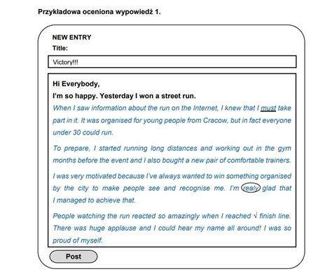 Wpis Na Bloga Po Angielsku Za Kt Ry Zgarniesz Wszystkie Punkty Na