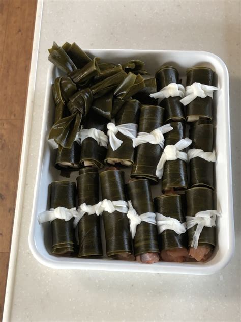 おせちに入れる昆布巻きの確認 ようでん