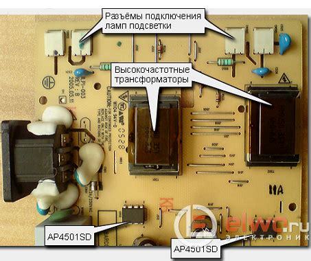 Как выглядит инвертор в телевизоре
