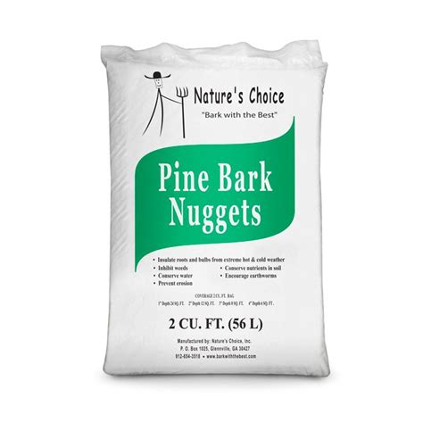 Premium Pine Bark Nuggets Natures Choice