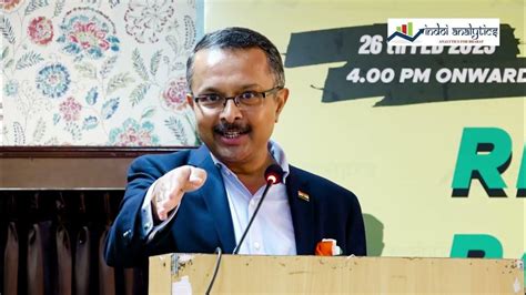 Col Rohit Dev Is Discussing At Indoi Analytics Event On National