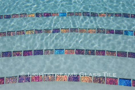 Lightstreams Glass Pool Tile Peacock Blue Aegean Sea Hawaii Pool