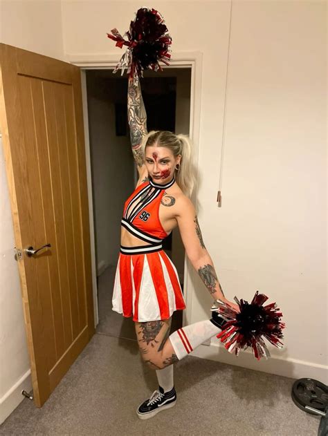 Halloween Zombie Cheerleader Zombie Cheerleader Costume Zombie