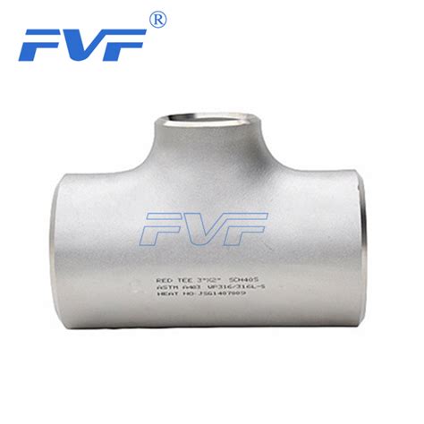 Industry Stainless Steel Reducing Tee Fvf Industry Co Limited