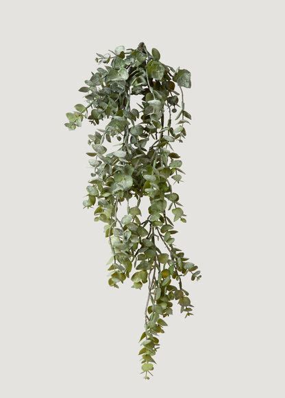 Large Weeping Eucalyptus Bush Faux Hanging Greenery Afloral