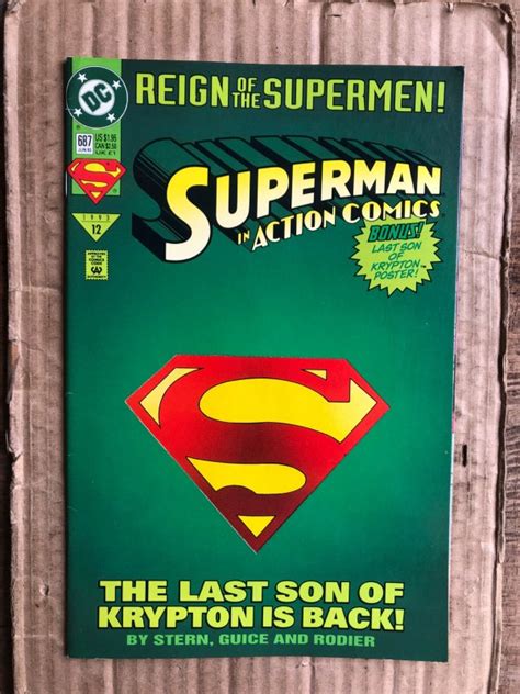 Action Comics 687 1993 Comic Books Modern Age Dc Comics