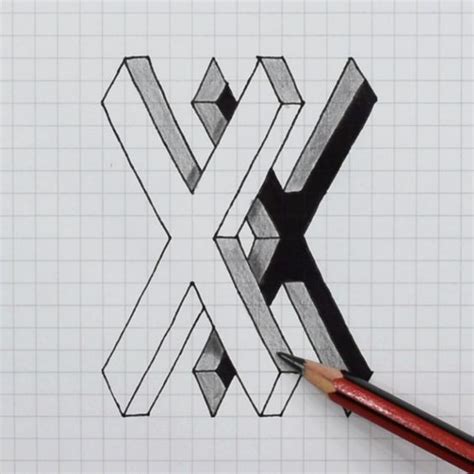 22 класні 3д малюнки по клітинкам просто цікаво корисно