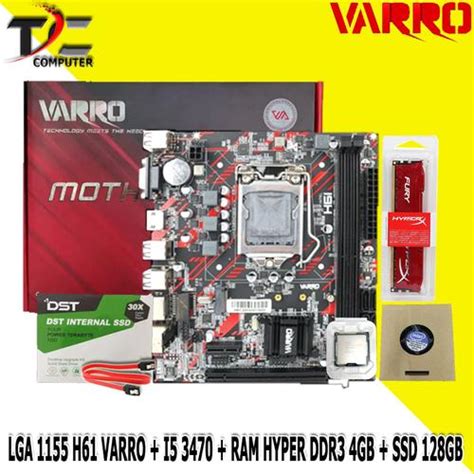 Jual Paketan Pc Mobo Motherboard H Varro Nvme Lga Ddr Mainboard I Kota Bekasi