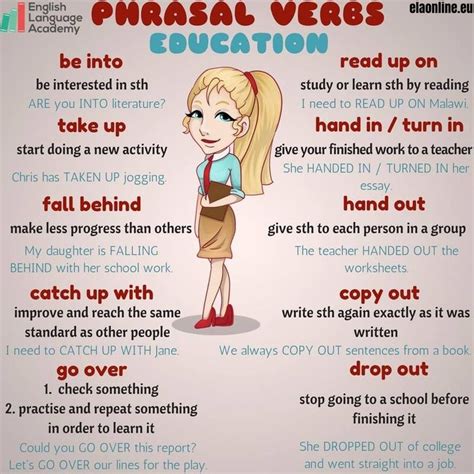 17 Best Images About Phrasal Verbs On Pinterest In Pictures Language