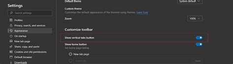 New Microsoft Edge Gets Legacy Edges Feature Option To Hide Vertical
