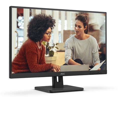 Монитор AOC VA 23.8", FullHD, 75Hz, DisplayPort, 24E3UM, черен - eMAG.bg