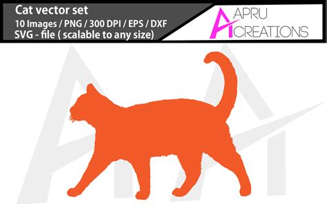 Cat Silhouette Graphic By Aparnastjp · Creative Fabrica