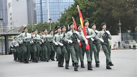 香港青少年軍總會舉行首次檢閱儀式 麥美娟出席冀薪火相傳
