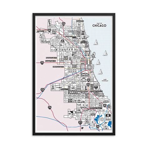Map Of Chicago