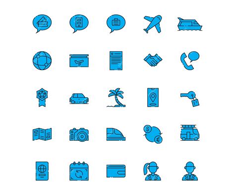 Premium Vector Set Of Icons For Web And Mobile