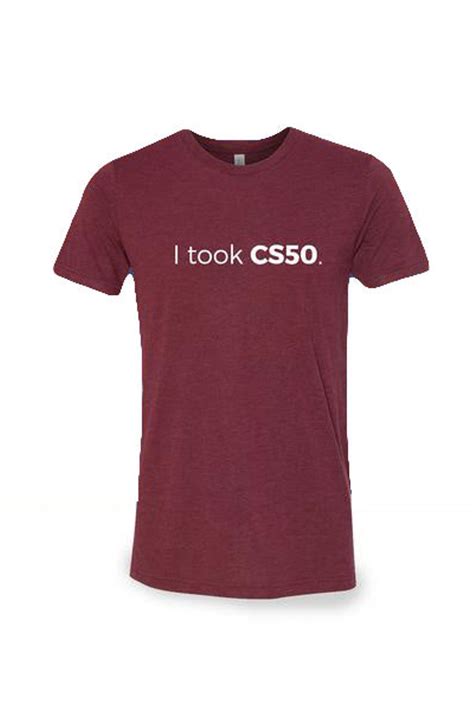 I Took Cs50 T Shirt Shopperboard