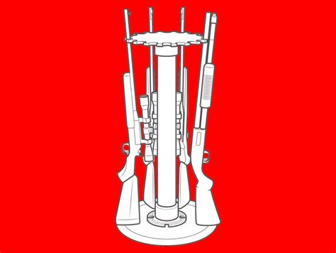 20 Free Diy Gun Rack Plans You Can Build Handy Keen