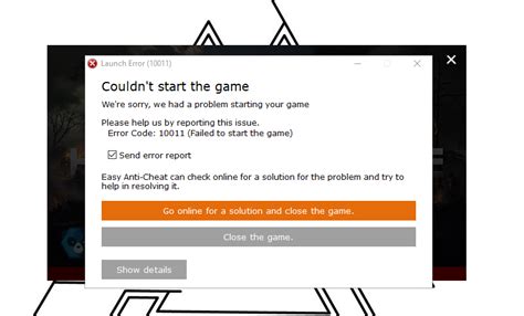 The Game Will Not Launch It Goes Into A Launch Loop And Then Gives Me This Error Any Ideas