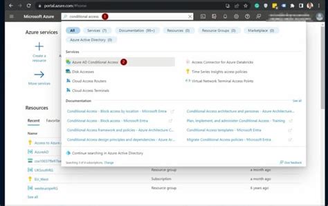 Azure AD Conditional Access Implement Access Policies Controls