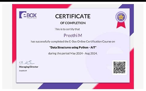 Preethi Moorthy On Linkedin Datastructures Python Onlinelearning