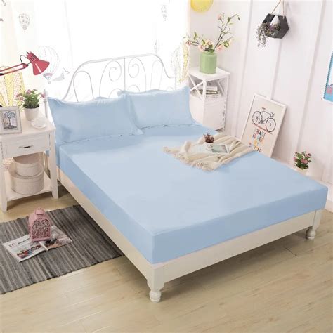 Blue Mattress Pad Mattress Waterproof Protector Mattress Pad Waterproof