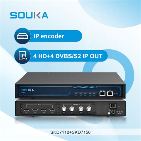 Ip Modulator Mixer 4 Hd Puls 4 Dvbss2 Input Ip Streamer Ip Out For